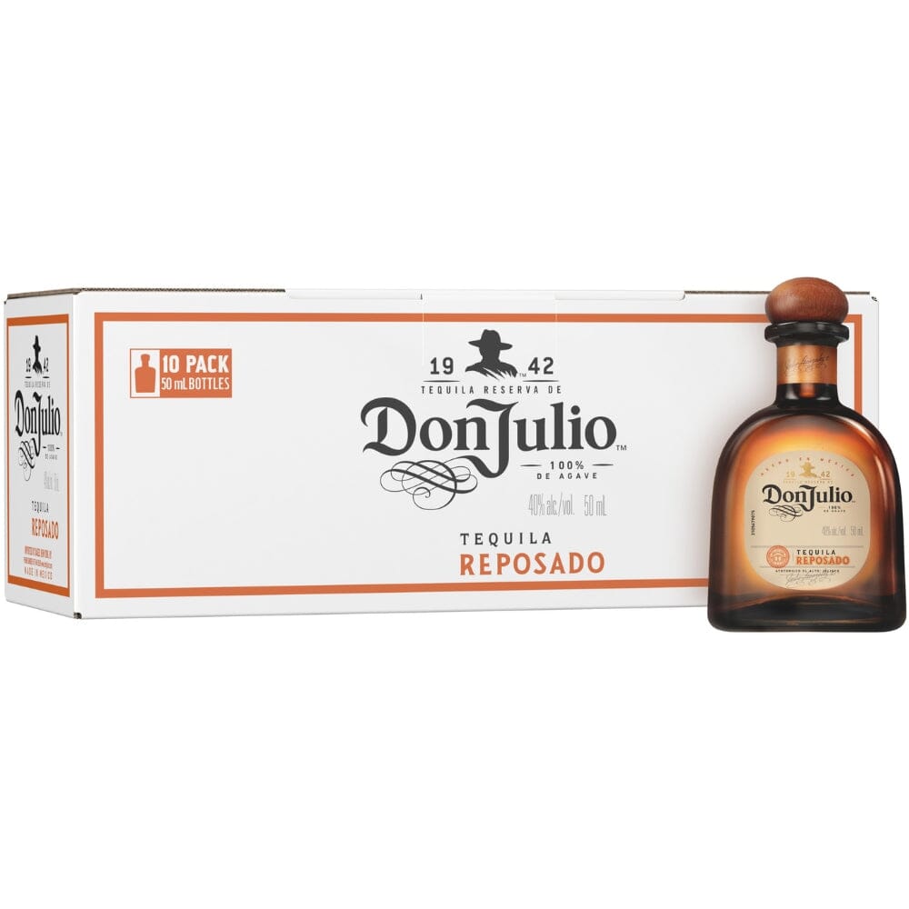 Buy Don Julio Reposado 50ml 10PK Online | SipWhiskey.Com – Sip Whiskey