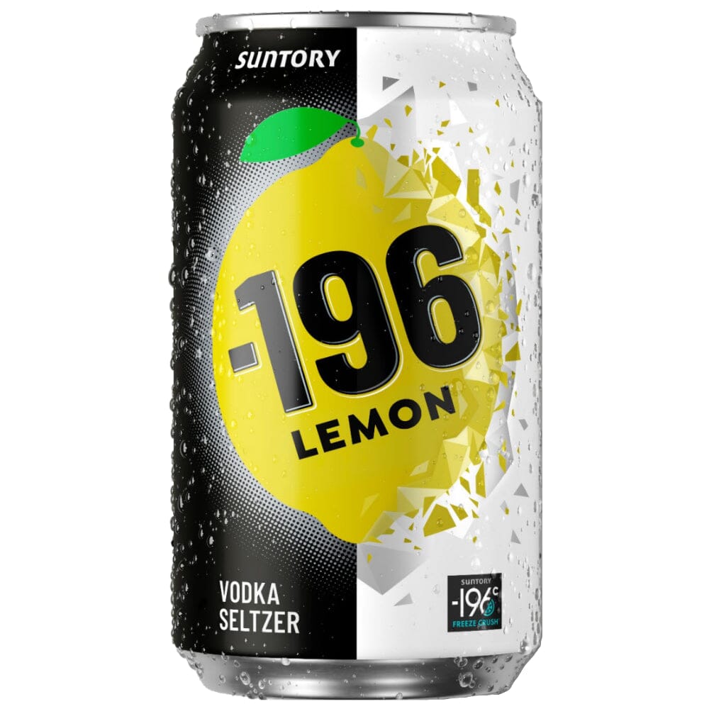 Buy -196 Suntory Lemon Vodka Seltzer 4PK Online - SipWhiskey.com