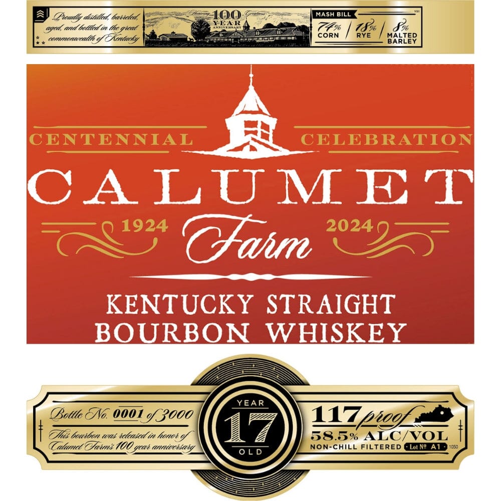 Buy Calumet Farm 100th Anniversary 17 Year Old Bourbon Online