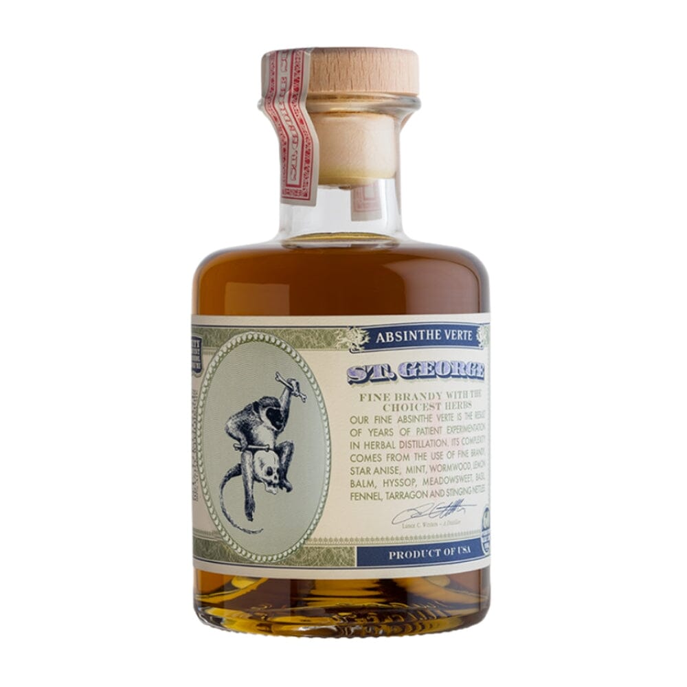 Buy St. George Absinthe Verte 200ml Online - SipWhiskey.com