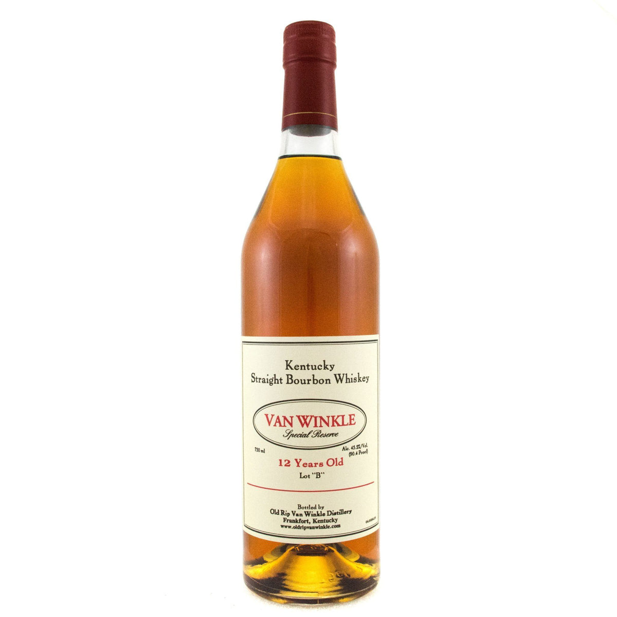 Buy Van Winkle Special Reserve Lot B 12 Years Old Online
