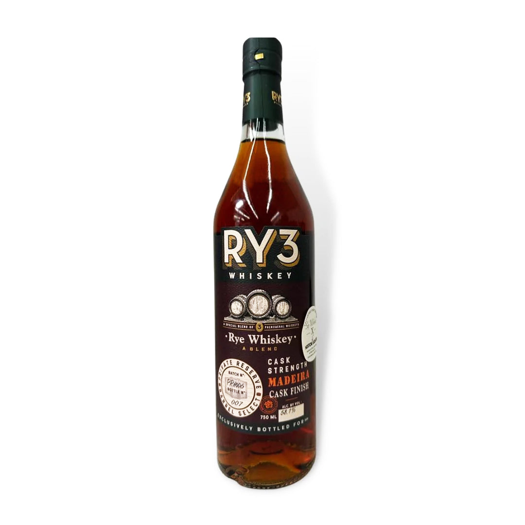 Buy RY3 Rye Whiskey Cask Strength Madeira Cask Finish 'Sip Whiskey X ...