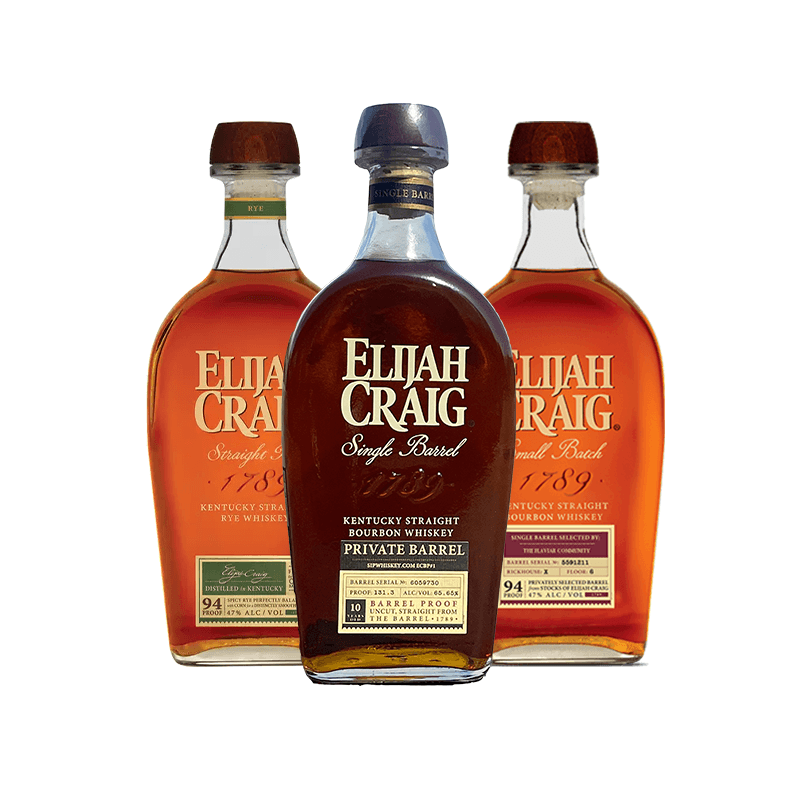 Buy Elijah Craig Barrel Proof Sip Whiskey Private Select Bundle Online