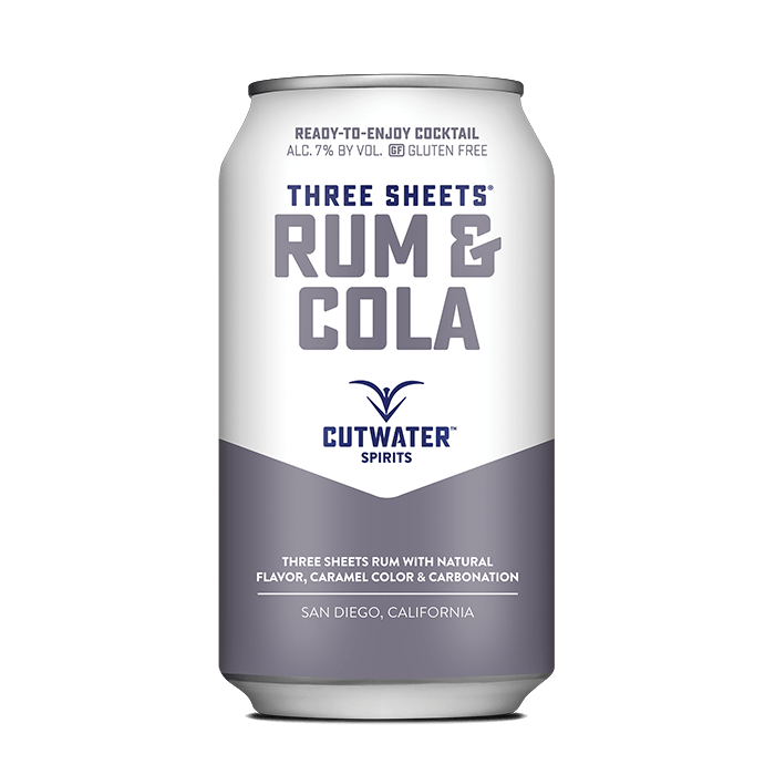 Buy Three Sheets Rum & Cola (4 Pack - 12 Ounce Cans) Online